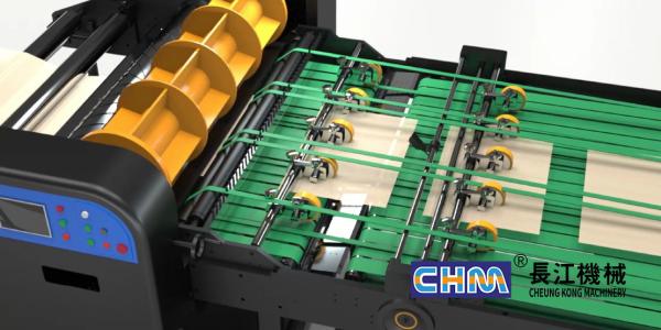 Quality L Type Paper Sheeter Machine 28g - 60g Paper Roll Chm 1400 Sheeter for sale