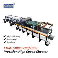 Quality CHM Roll Paper Cutting Machine With 1400mm Maximum Sheeter Width For 60-500gsm for sale