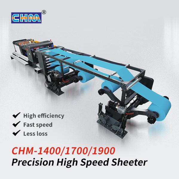 Quality Paper Sheeting Machine Twin Knife Precision High Speed Sheeter for sale
