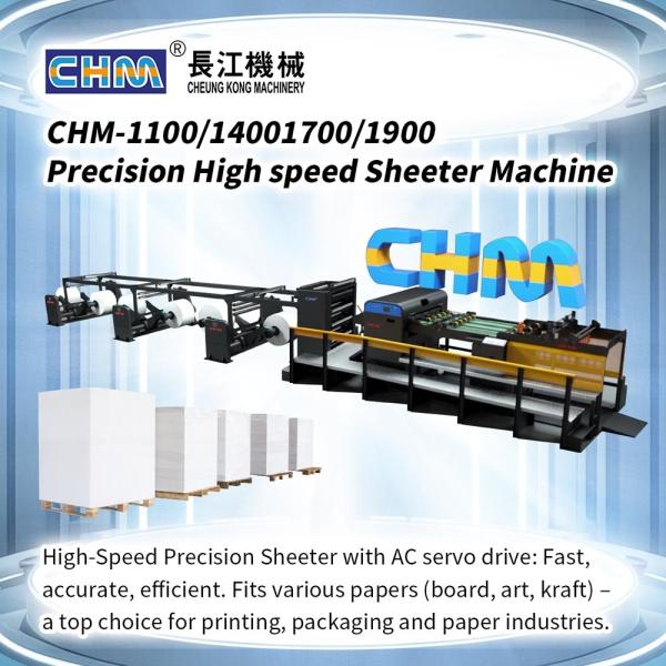 Quality Servo Driven Paper Sheeting Machine Double Offset Paper Roll Sheeter Machine for sale
