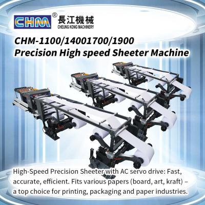 China CHM Paper Roll Sheeter Machine Newspaper Roll To Cutting Machine for sale