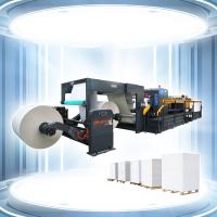 Quality Sheet Reel To Sheet Cutter Machine Automatic Roll Paper Cutting Machine for sale