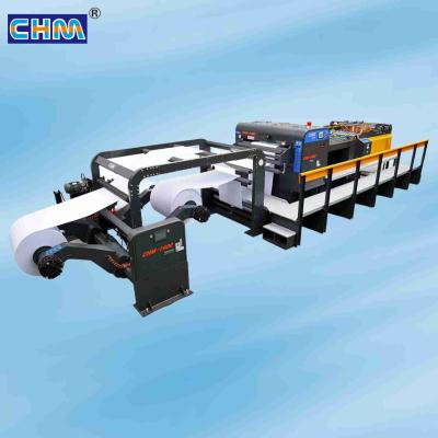 China CHM Paper Roll Sheeter Machine Newspaper Roll To Cutting Machine for sale