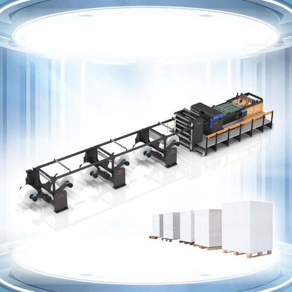 Quality Paper Reel Cutting Machine High Speed Precision 300m/Min Roll To Sheet Chm Machinery for sale
