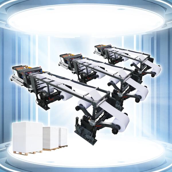 Quality Chm Machinery Paper Sheet Roll To Cutting Machine CHM-1400 for sale