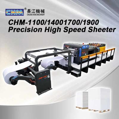 China CHM High Speed Paper Sheeter 300 Cuts/Min Paper Sheeter Machine for sale