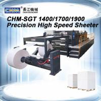 China Reel Diameter Sheeter Machine Paper Roll Cutting Machine for sale