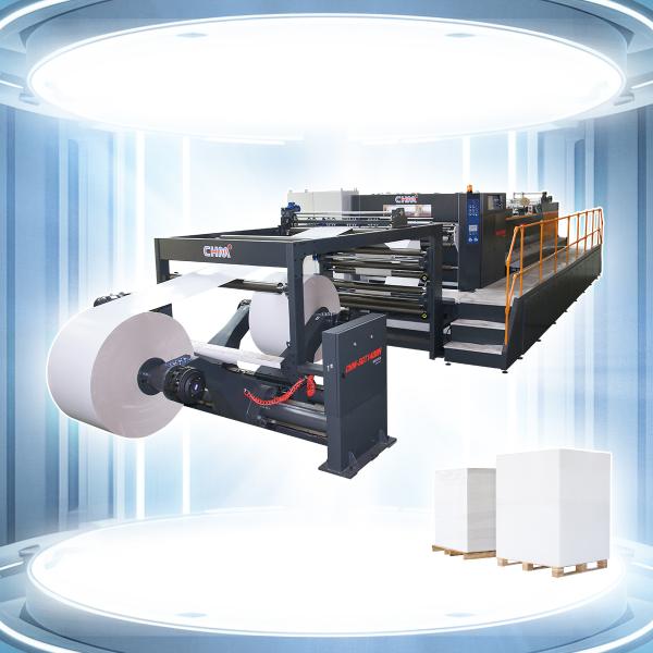 Quality Paper Sheeter Machine  Synchronize-Fly Sheeter Double Rotary Paper Sheeting Machine for sale