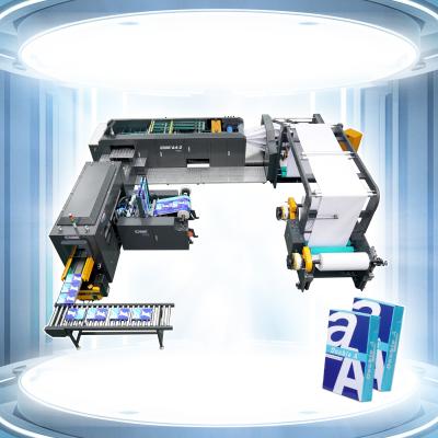China CHM High Speed Small A4 Paper Sheeting  And Wrapping Machine for sale