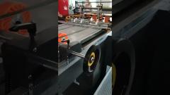 CHM-1100 single rotary knife sheeter roll to cutter White paper