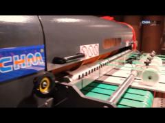 single rotary knife paper sheeting machine 6000mm  foil paper cutting machine