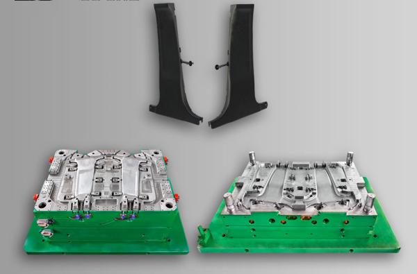 Quality 1.2343 Steel Automotive Edge Gate Mold High Performance for sale