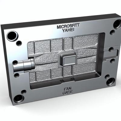 中国 ファンゲート射出成形金型を備えたテクスチャード表面仕上げ包装金型 販売のため