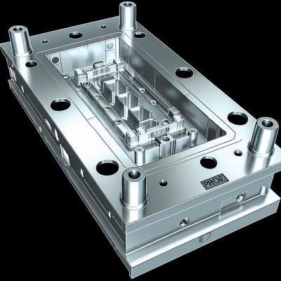 China Plastic Packaging Mold with P20 Mold Steel and ProE Design Software for sale