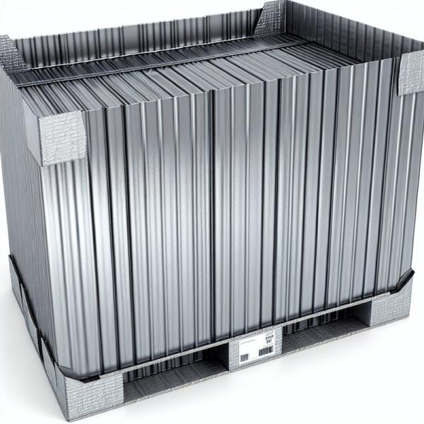 Quality Steel Corrugated Plastic Packaging Boxes Customized for Performance and for sale
