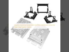 Injectie gietgietvorming Schimmel staal met 500 000 schoten Schimmel Leven Edge Gate Ejector Sleeve