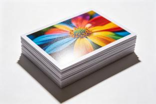 Quality Smooth Surface Inkjet Glossy Sticker Paper 135g A4 A3 Customizable For Label Graphic for sale