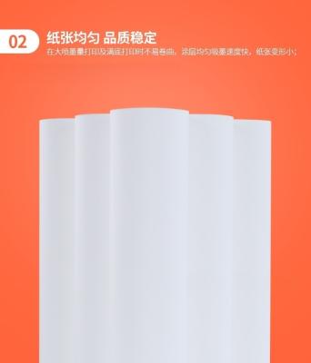 China A4 A3 Customized Sublimation Transfer Paper 60g Anti Wrinkle For Sportswear for sale
