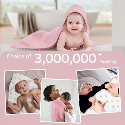 Cina Muslin Skin Friendly Bambino asciugamani Set asciugamani Bambino 32 * 32 pollici in vendita