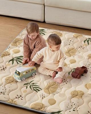 China Non Slip Square Baby Play Mat Infant Play Blanket For Floor Thicken Cushioning for sale
