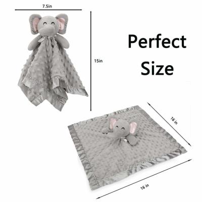 Cina Copertina di sicurezza elefante morbida e leggera per neonati unisex in vendita