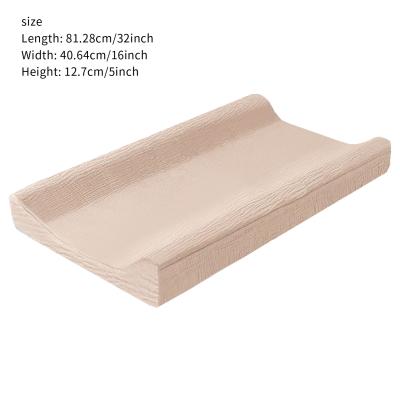 China 100% Cotton Diaper Changing Table Cover Multiple Colors For Baby for sale