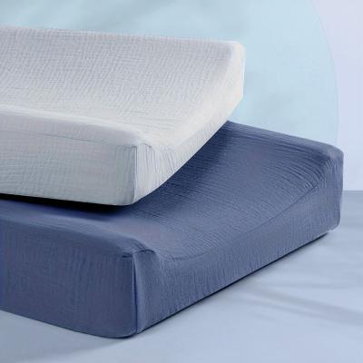 China 100% Cotton Diaper Changing Table Cover Multiple Colors For Baby for sale