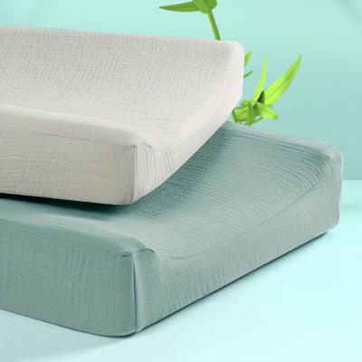 China 100% Cotton Diaper Changing Table Cover Multiple Colors For Baby for sale