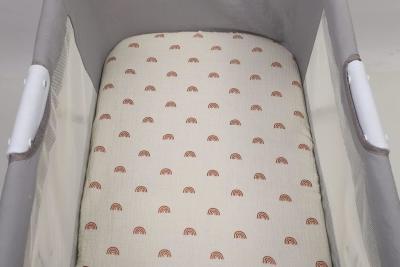 Cina Gaze Bassinet Sheet Set Ultra Soft Stile Moderno Con Molti Colori in vendita