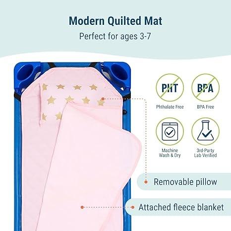 Child using Modern Kids Nap Mat during rest time