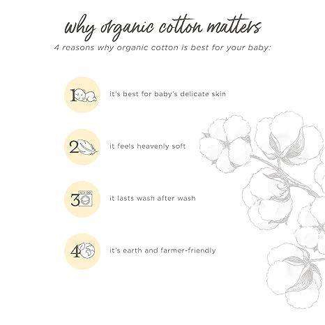 Close-up of organic cotton fabric