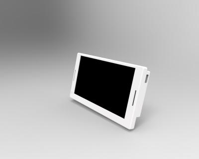 China New arrival Private tooling HD 7'' video ad. screen  LCD video display with magnetic shelf hanging bracket for sale