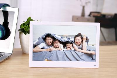China 250-300 Nits Touch Screen Digital Photo Frames 12.5 Inch RMVB AVI MKV Video Format for sale