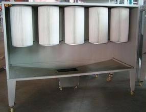 China Chemical Resistant Powder Coating Booth Filters With Galvanized Mesh And EVA Gasket for sale