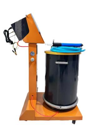China Elektrostatische poedercoatingsmachine van 40 kg voor reparatie van machines Te koop