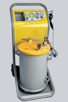 China Competitive Gas Oven Automatic Powder Coating Line with Reciprocator and Cabinet for sale