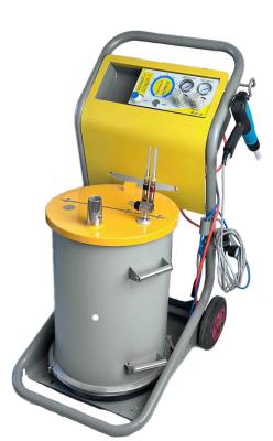 Cina Attrezzature di spruzzo di rivestimento di potenza con rivestimento di pistola elettrostatica Colore richiesto dai clienti in vendita