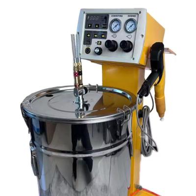 China 110V/220V handmatige draagbare elektrostatische metaalpoederbespuitmachine met bespuitpistool Te koop