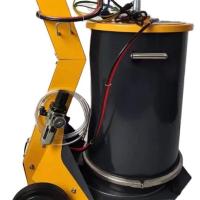 China Advanced 50W Industrial Powder Coating Booth Machinery with Automatic Spray Function for sale