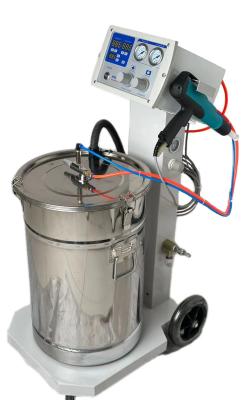 China Steel Substrate Powder Coating Line with Reciprocator Cabinet and Automatic Gas Oven for sale