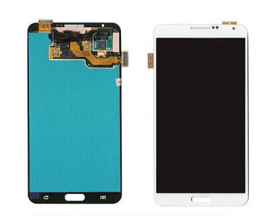 China painel LCD de 1920x1080 Samsung sem quadro para Note3 LCD com branco do digitador à venda