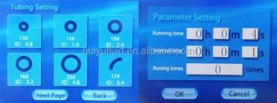 Cina CT100-1A Pumpa peristaltica touch screen in vendita