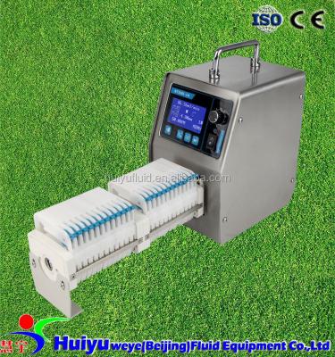 China High precision liquid dispensing multi peristaltic hose pump for sale