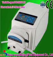 China low flow rate step motor peristaltic pump for lab application for sale