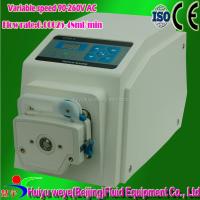 China low flow rate step motor peristaltic pump for lab application for sale