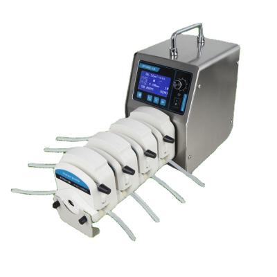China micro flow rate chemistry analyzing peristaltic pumps for sale