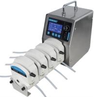 China LCD display flow rate peristaltic pump can drive multi pump head for sale