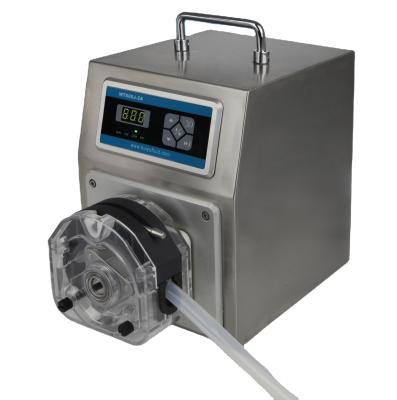 中国 高効率のAC 220VペリスタルティックドーシングポンプK25 シリコンチューブ付きポンプヘッド 販売のため