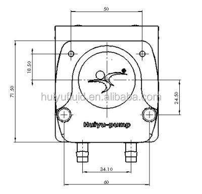 China Wasmachine OEM peristaltische pomp Te koop
