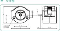 China small flow, low pulse peristaltic pump head DMD15-2A for sale